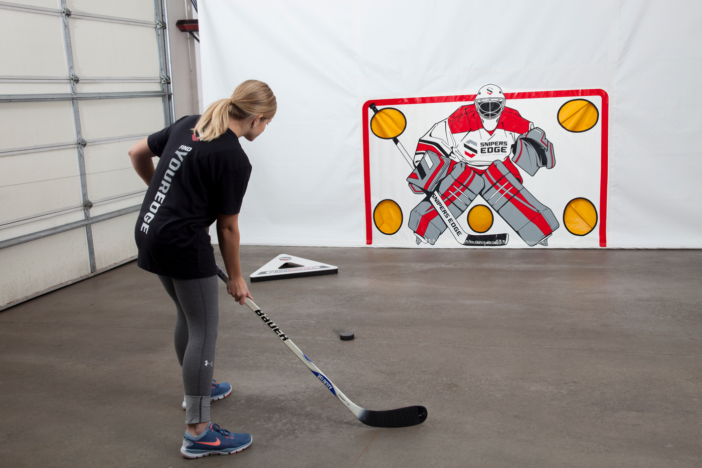 How to Create a Basement Hockey Shooting Area in Your Home - Sniper's Edge