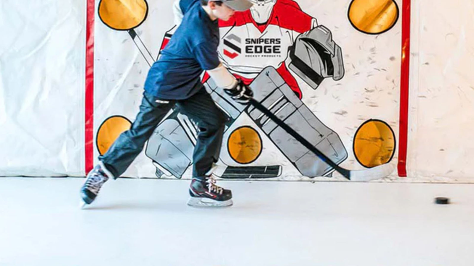 Skateable Synthetic Ice for Home Hockey Training – Snipers Edge Hockey
