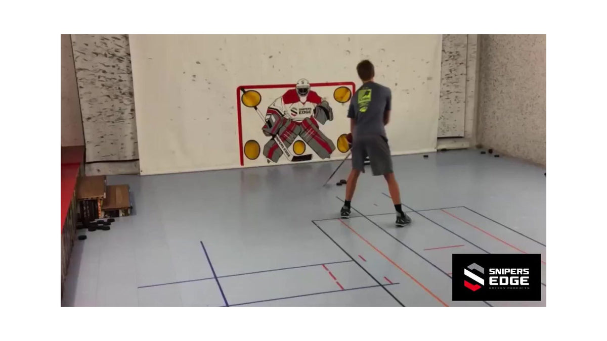 The PassMaster Hockey Passing Trainer and Rebounder – Snipers Edge Hockey