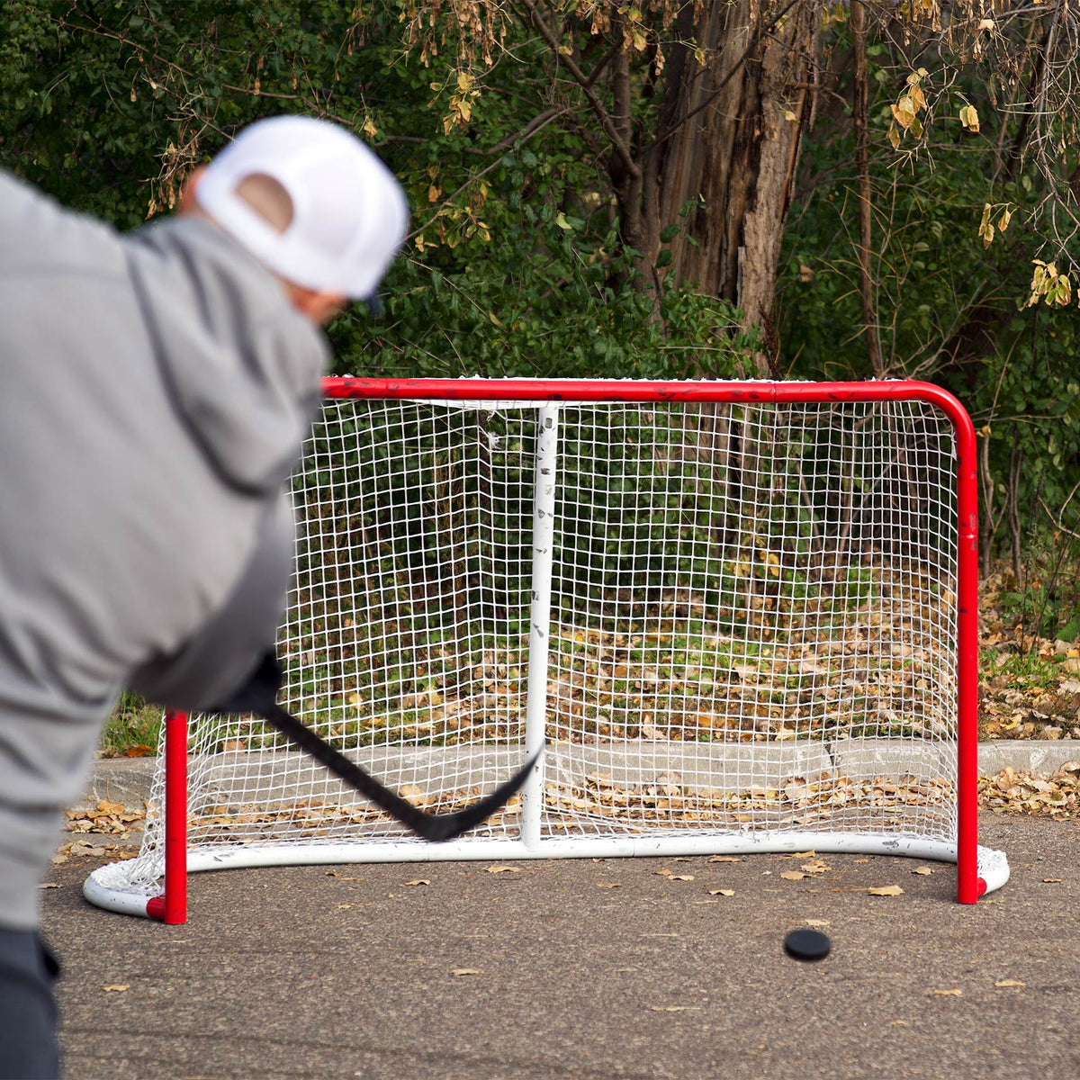 Backyard Hockey Goal Net: Perfect for Outdoor Training – Snipers Edge ...