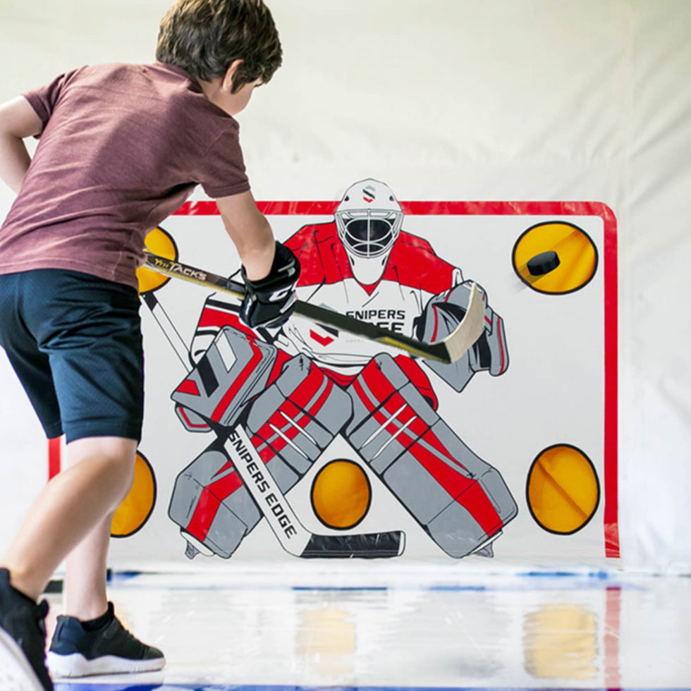 Hockey Shooting Tarp - Shoot Pucks at Home – Snipers Edge Hockey