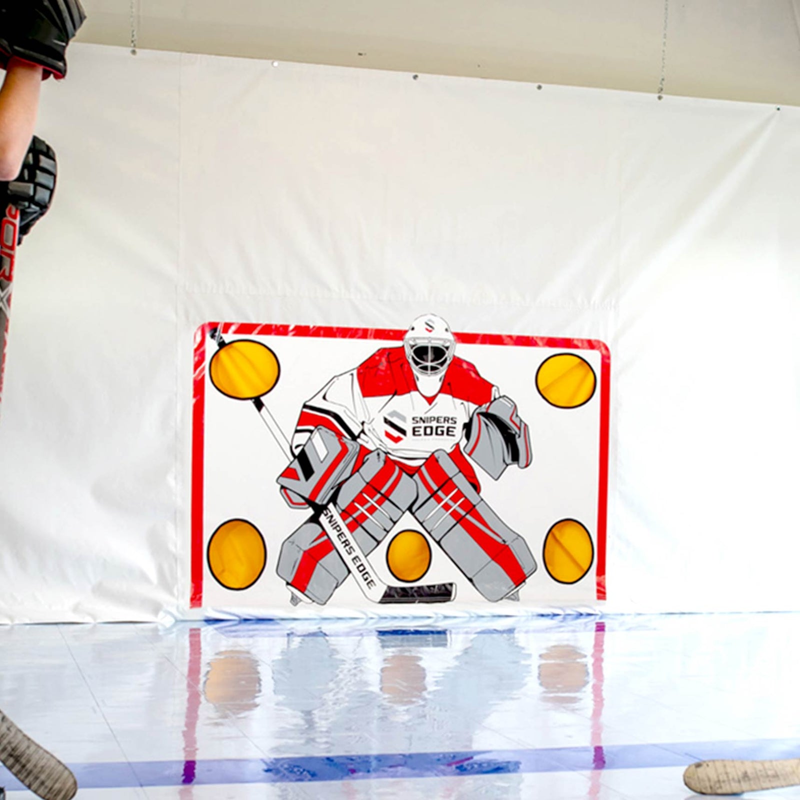Hockey Shooting Tarp - Shoot Pucks at Home – Snipers Edge Hockey
