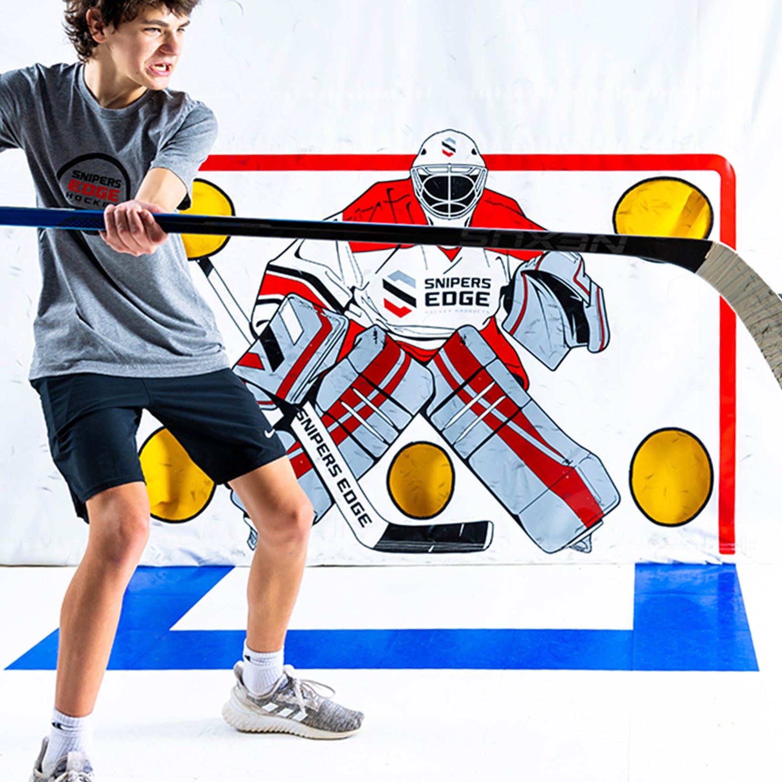 Hockey Shooting Tarp - Shoot Pucks at Home – Snipers Edge Hockey