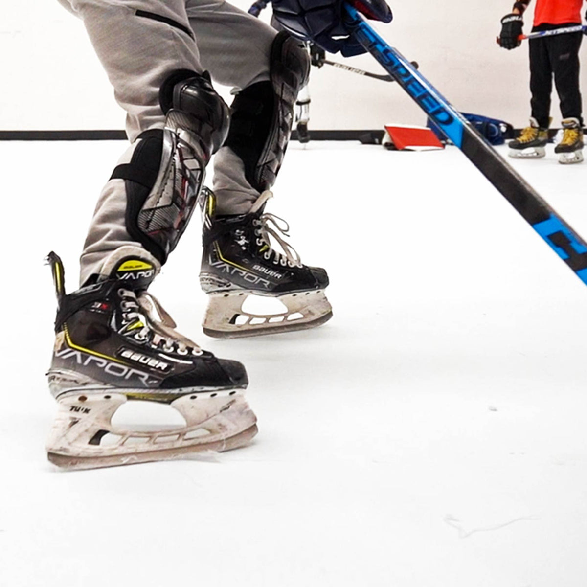 Skateable Synthetic Ice Panels – Train Like a Pro – Snipers Edge Hockey