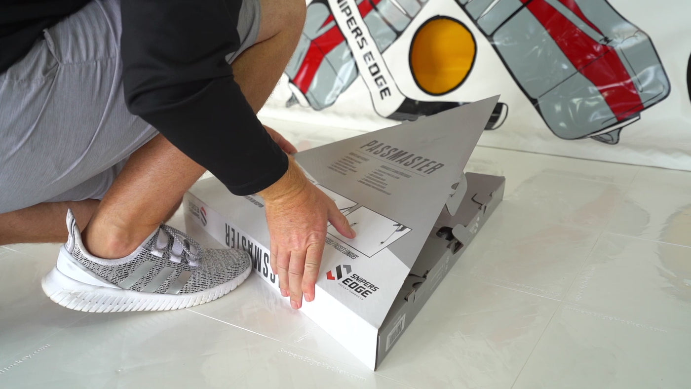 The PassMaster Hockey Passing Trainer and Rebounder – Snipers Edge Hockey
